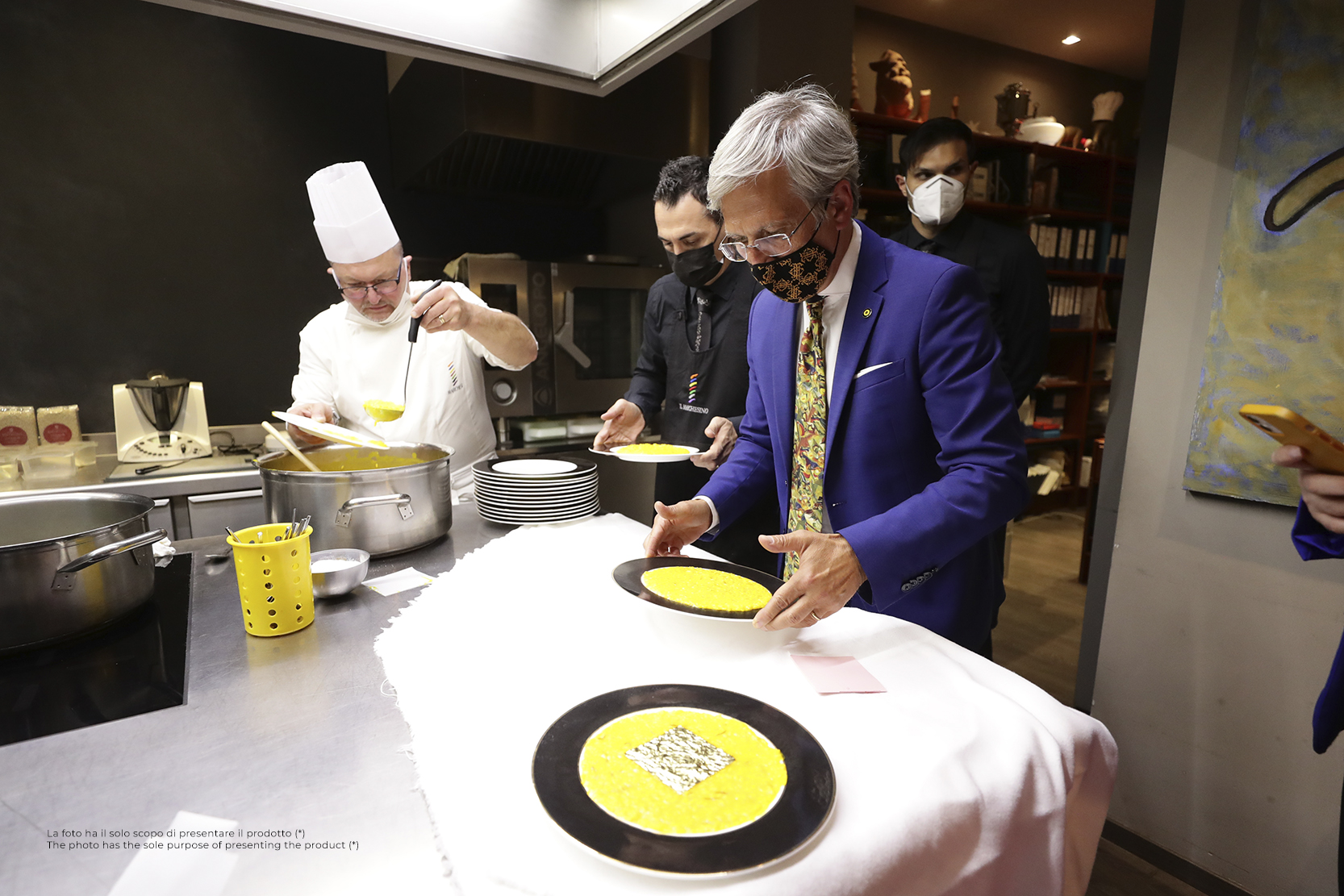 Celebrations for the 40th anniversary of the Risotto with Gold Leaf are ...